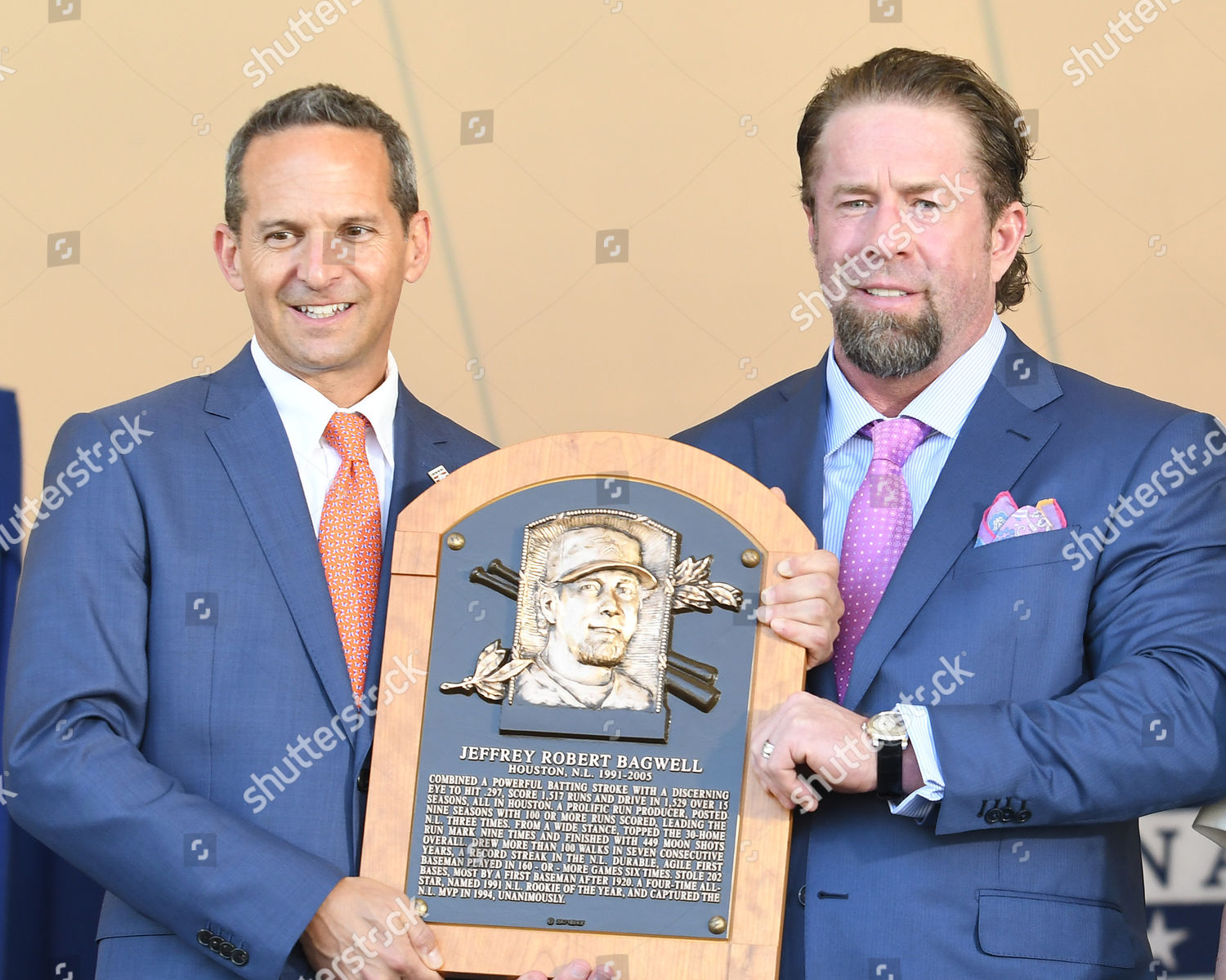 Jeff Idelson Jeff Bagwell Editorial Stock Photo - Stock Image ...