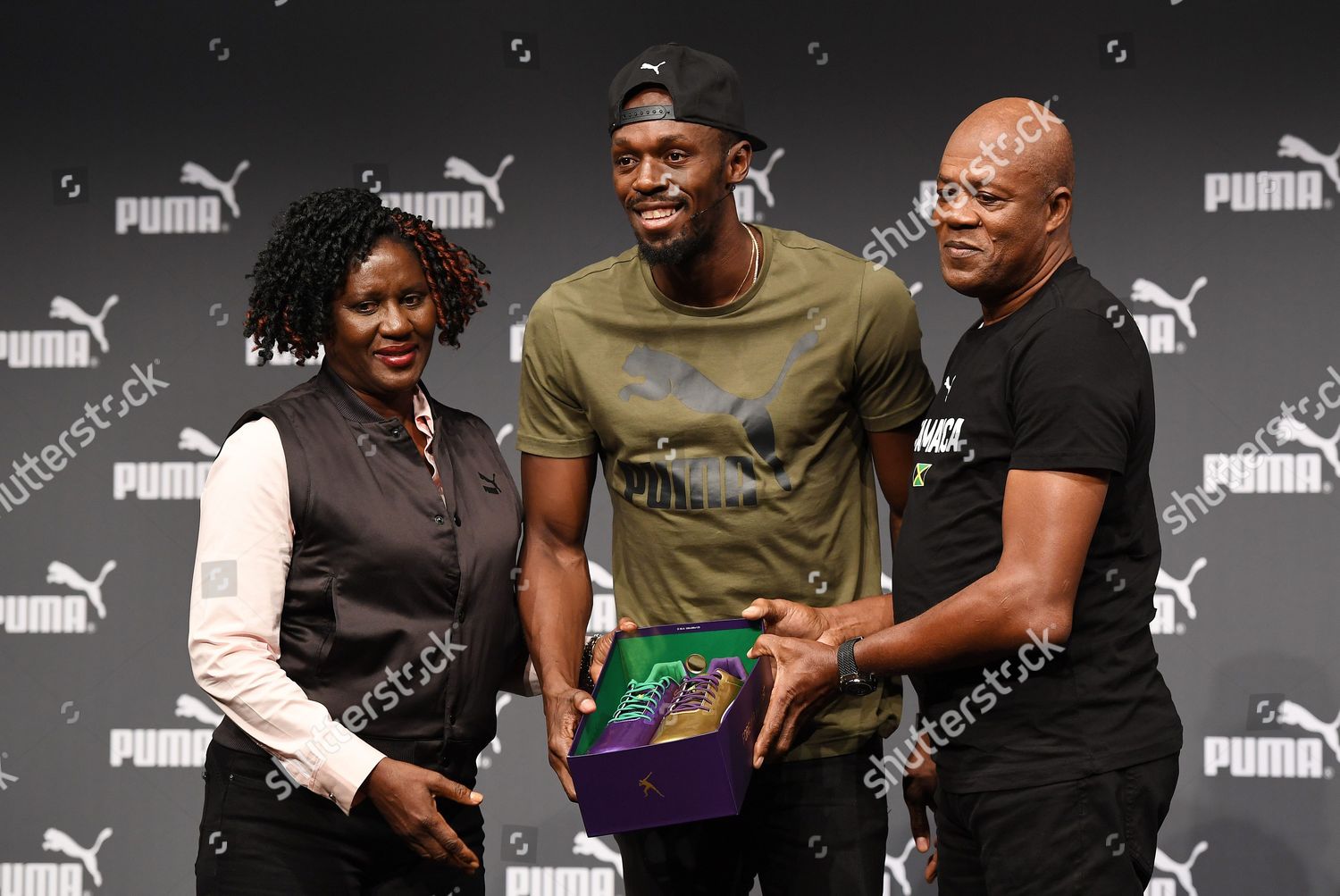 Jennifer Bolt Usain Bolt Wellesley Bolt Editorial Stock Photo - Stock ...