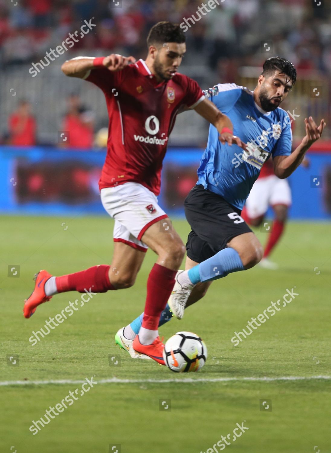 Alahly Player Walid Azaro L Fights Editorial Stock Photo - Stock Image ...