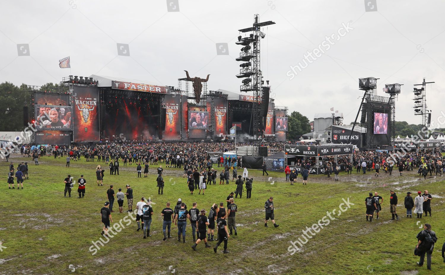 General View Main Stages Wacken Open Editorial Stock Photo - Stock ...