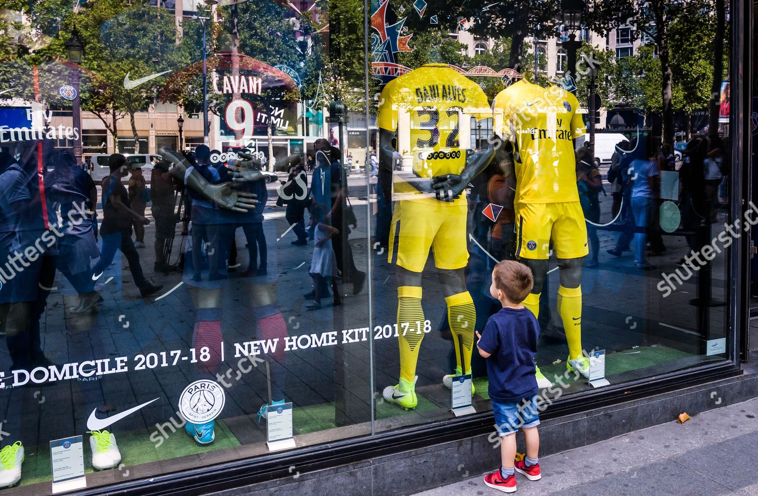Young Boy Looks Display Official Merchandising Editorial Stock Photo ...