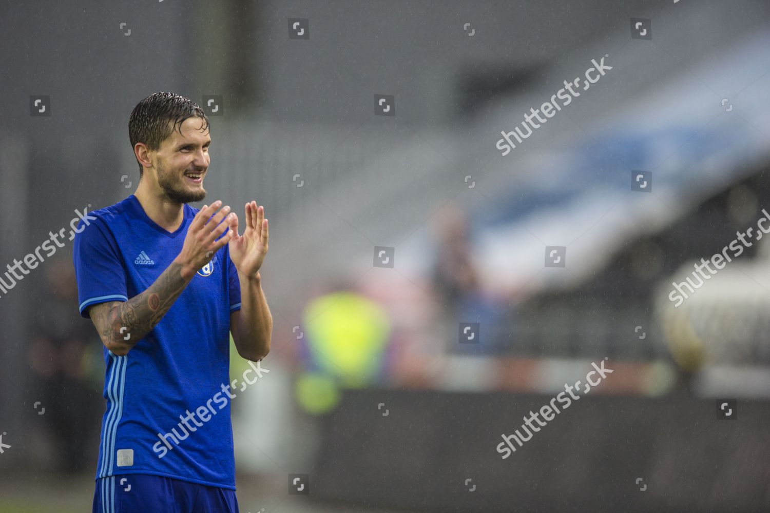 Petar Stojanovic Reacts After Uefa Europa Editorial Stock Photo - Stock ...