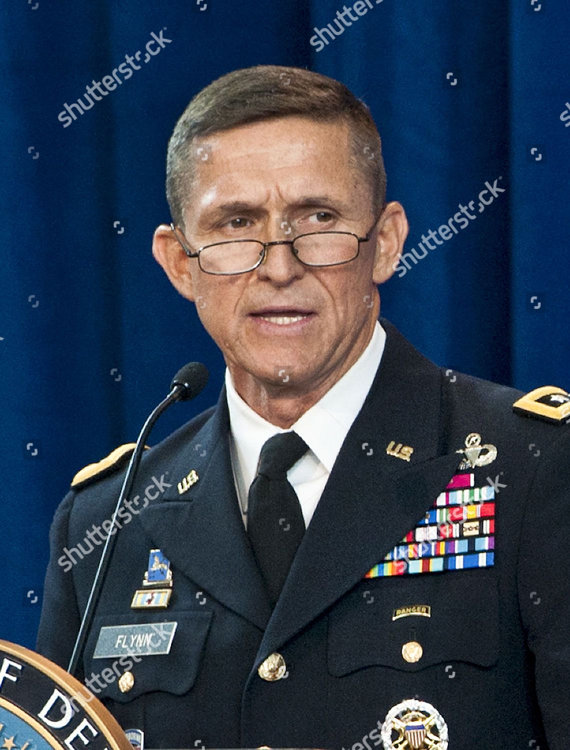 Army Lieutenant General Michael Flynn Speaks Editorial Stock Photo ...