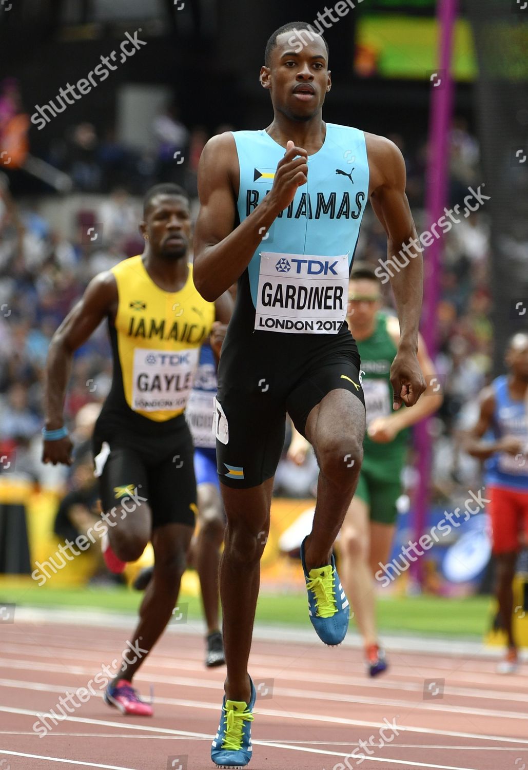 Steven Gardiner Bahamas Competes Mens 400m Editorial Stock Photo ...