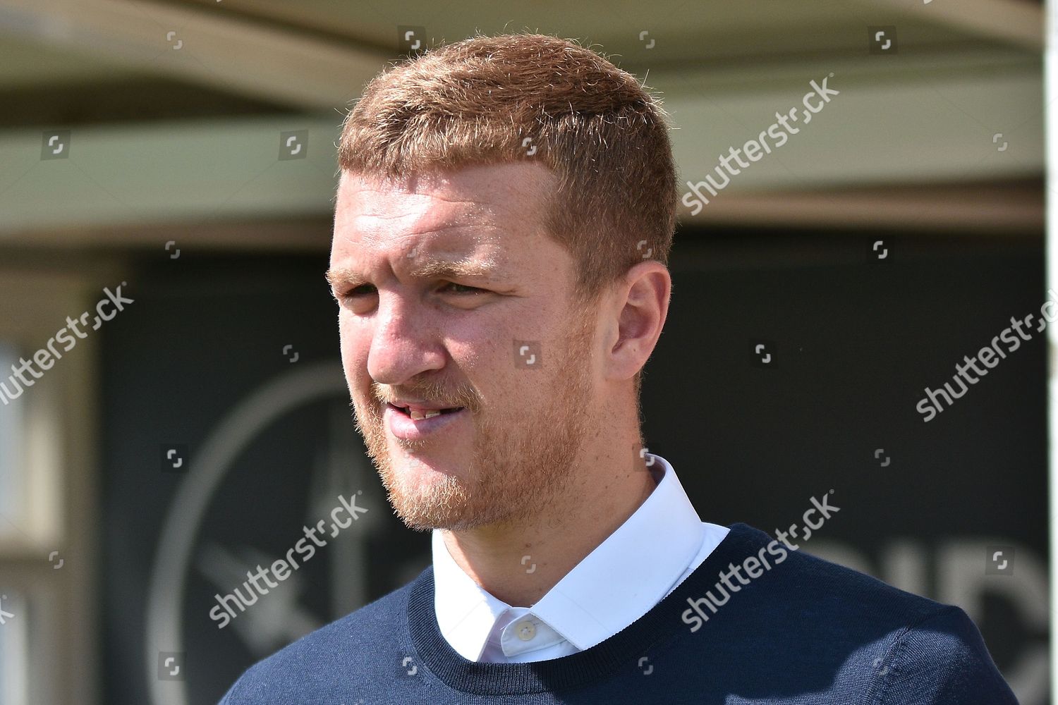 Bury Defender Joe Skarz 23 During Editorial Stock Photo - Stock Image ...