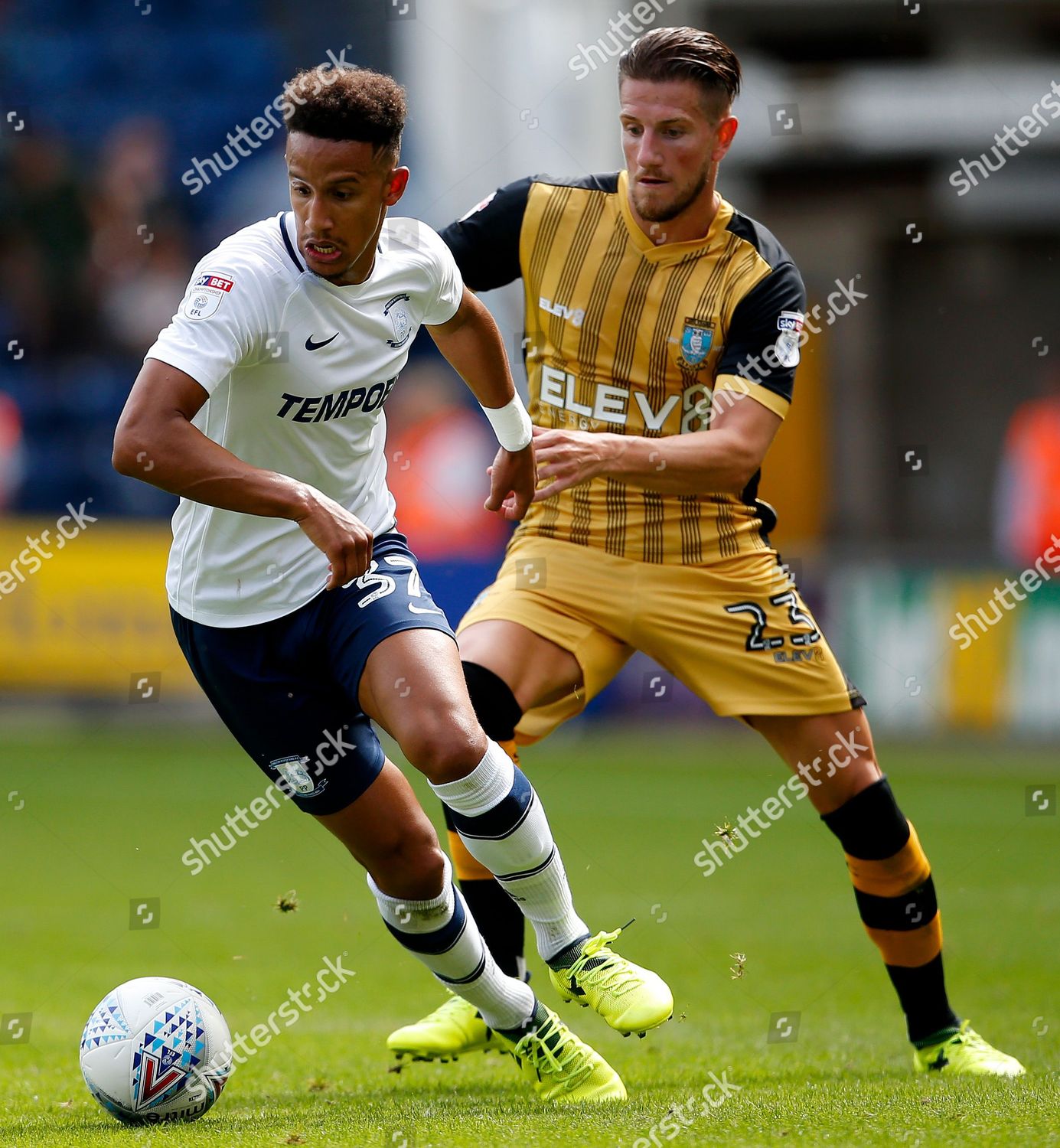Callum Robinson Preston North End Takes Editorial Stock Photo - Stock ...