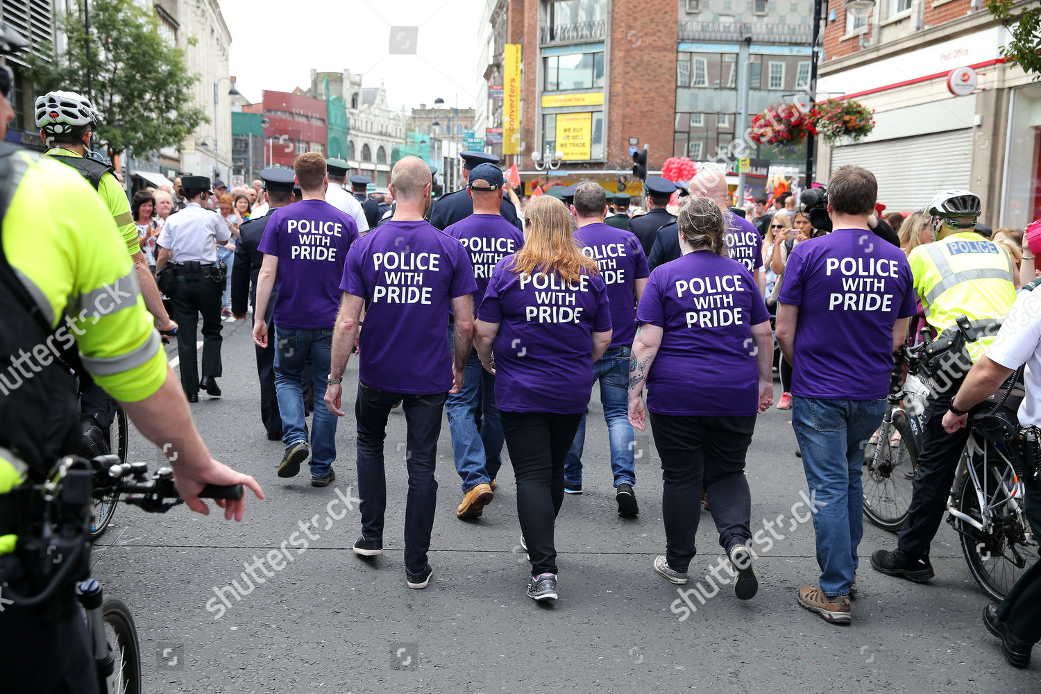 Members Psni Garda Join Thousands People Editorial Stock Photo - Stock ...