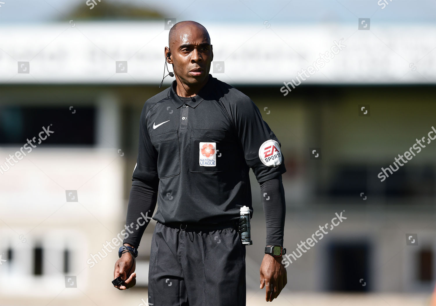 Referee Samuel Allison Vanarama National League Editorial Stock Photo ...