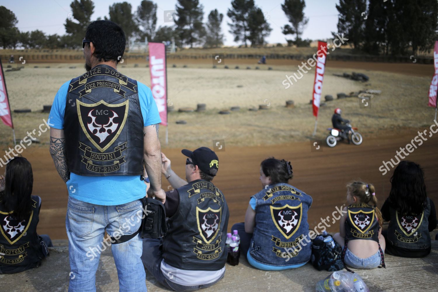 Members Wize Dogz Motorcycle Club Chapter Editorial Stock Photo - Stock ...