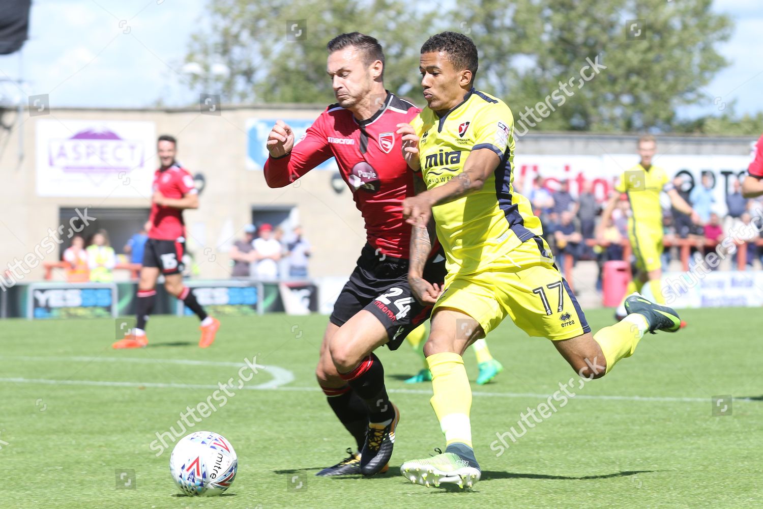 Michael Rose Jerell Sellars During Efl Editorial Stock Photo - Stock ...