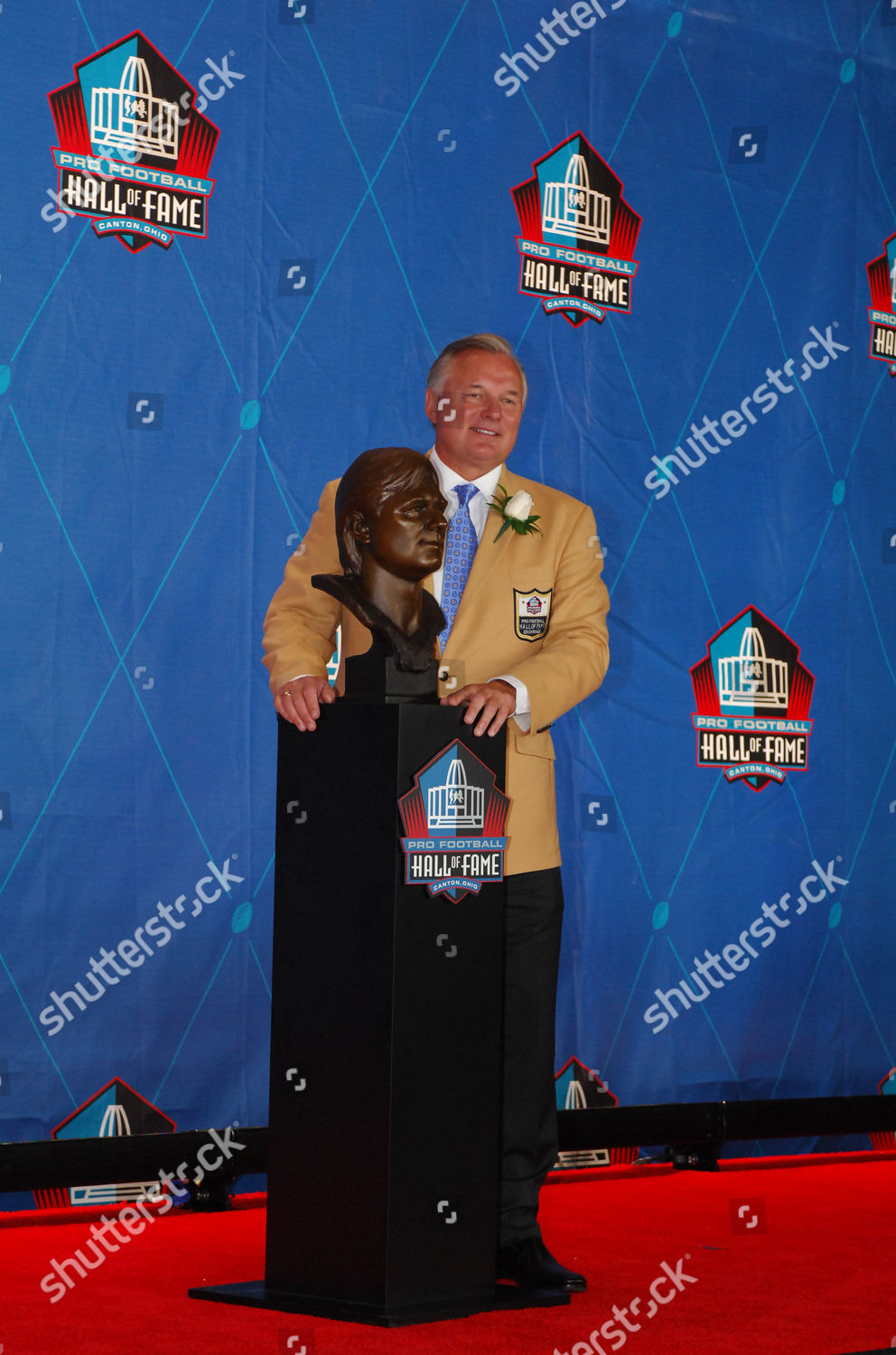 Morten Anderson During Pro Football Hall Editorial Stock Photo - Stock ...