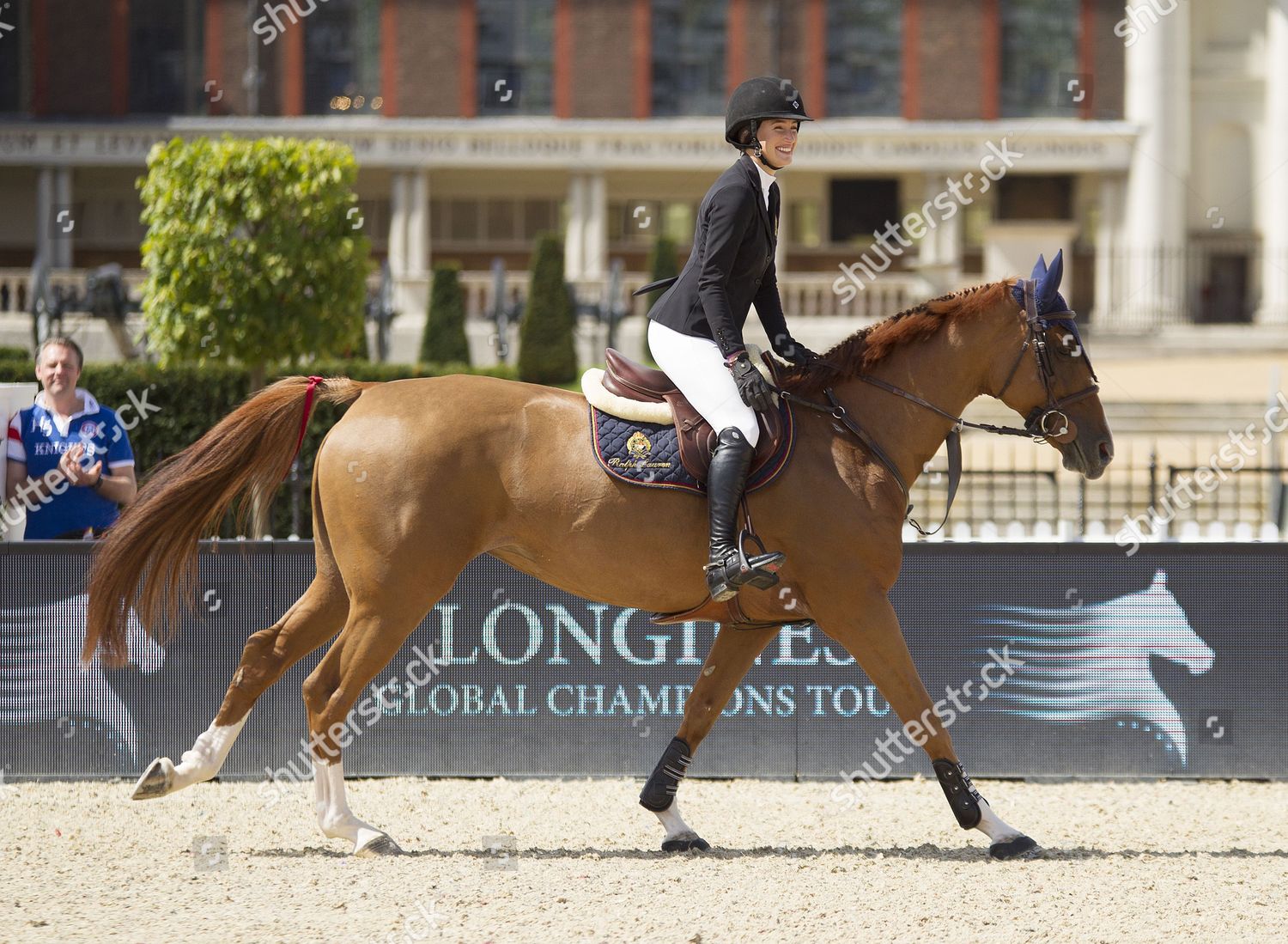 Jessica Springsteen Usa Riding Tiger Lily Editorial Stock Photo - Stock ...