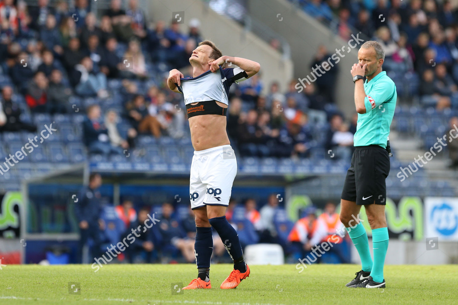 Andre Danielsen Viking Stavanger Reacts After Editorial Stock Photo ...