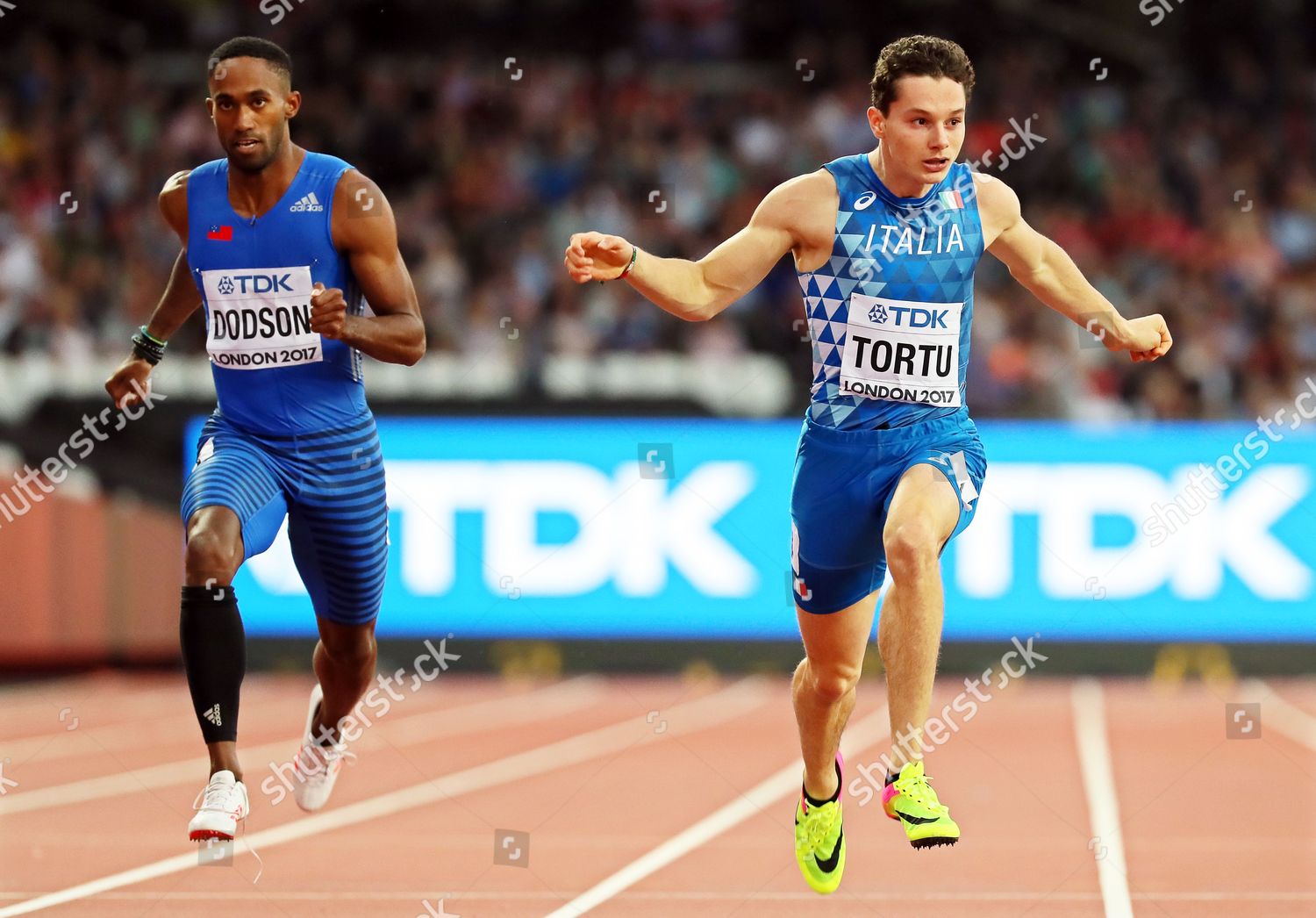 Jeremy Dodson Filippo Tortu Editorial Stock Photo - Stock Image ...