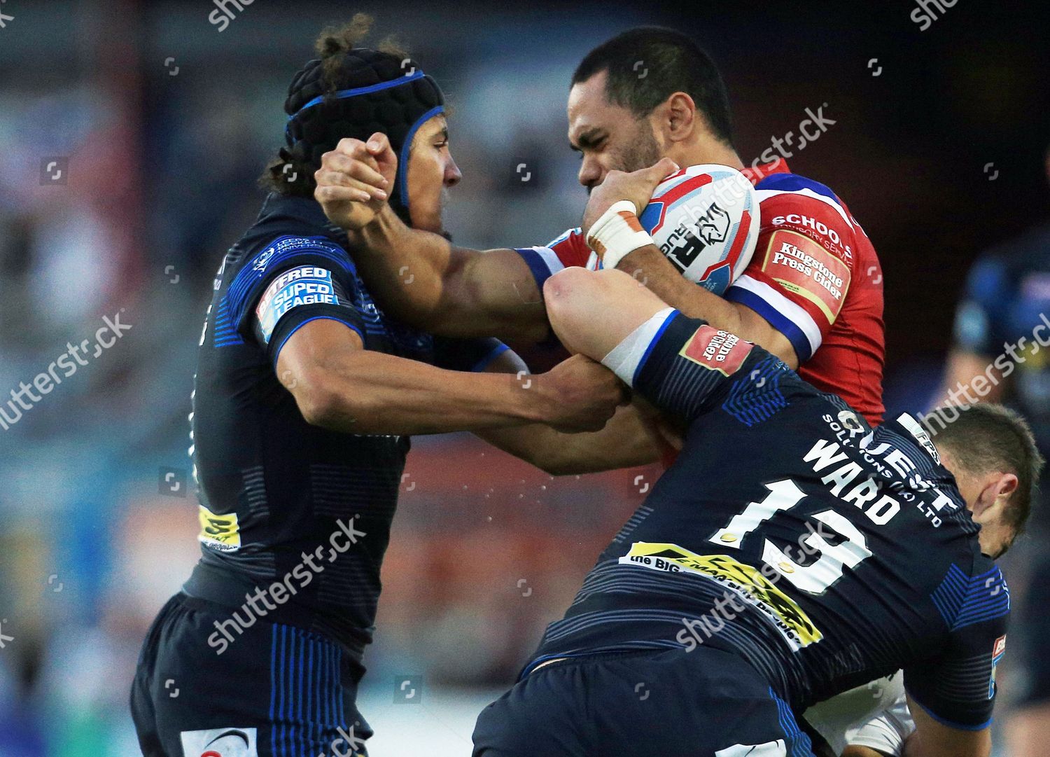 Caption Correction Bill Tupou Wakefield Trinity Editorial Stock Photo ...