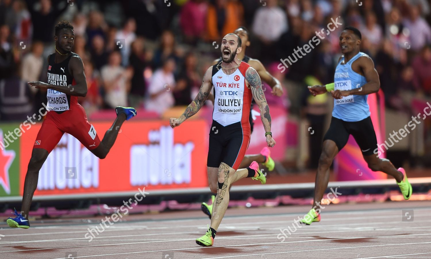 Ramil Guliyev Turkey Winning Mens 200 Editorial Stock Photo - Stock ...