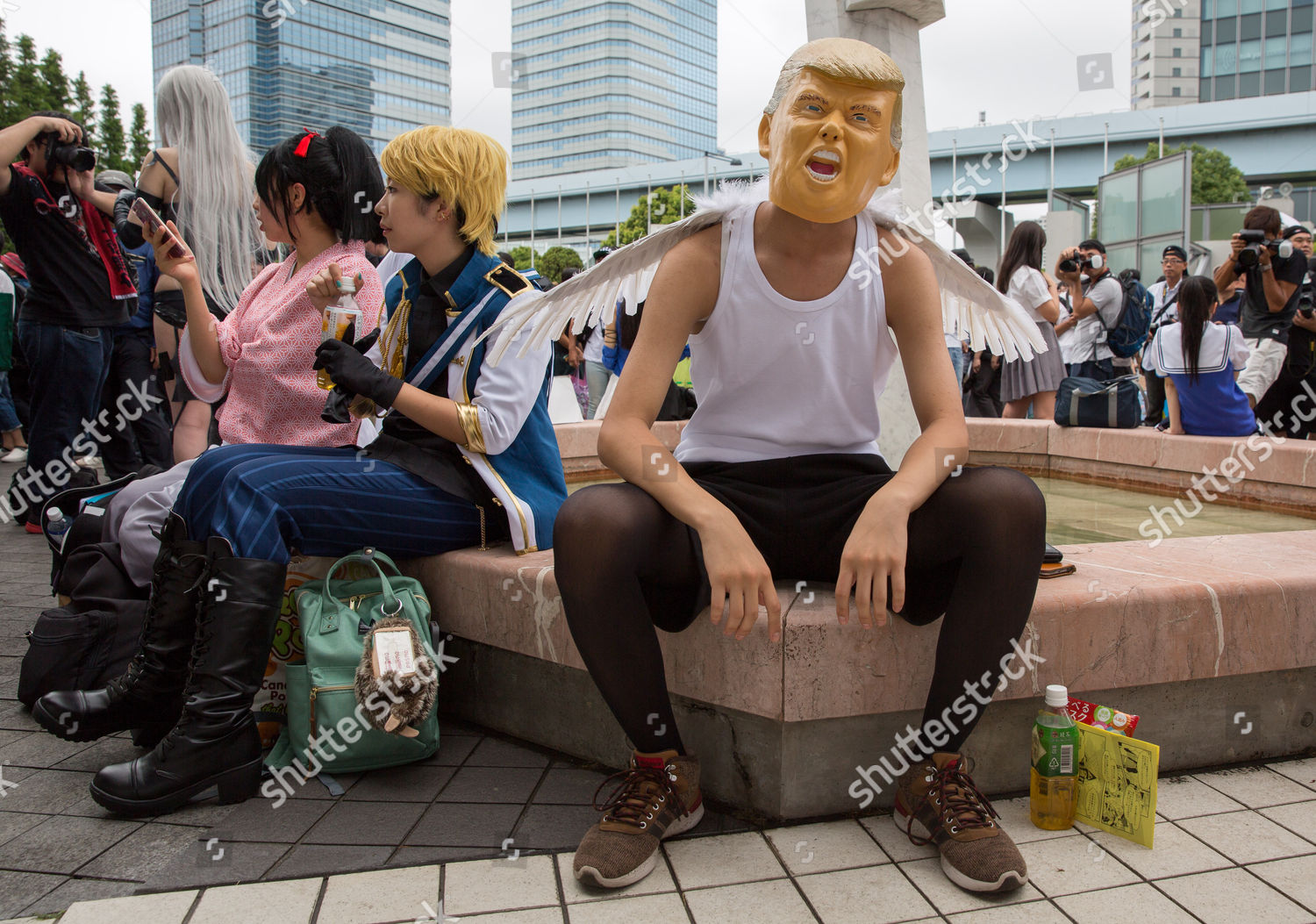 Cosplayer Wearing Us President Donald Trump Editorial Stock Photo ...