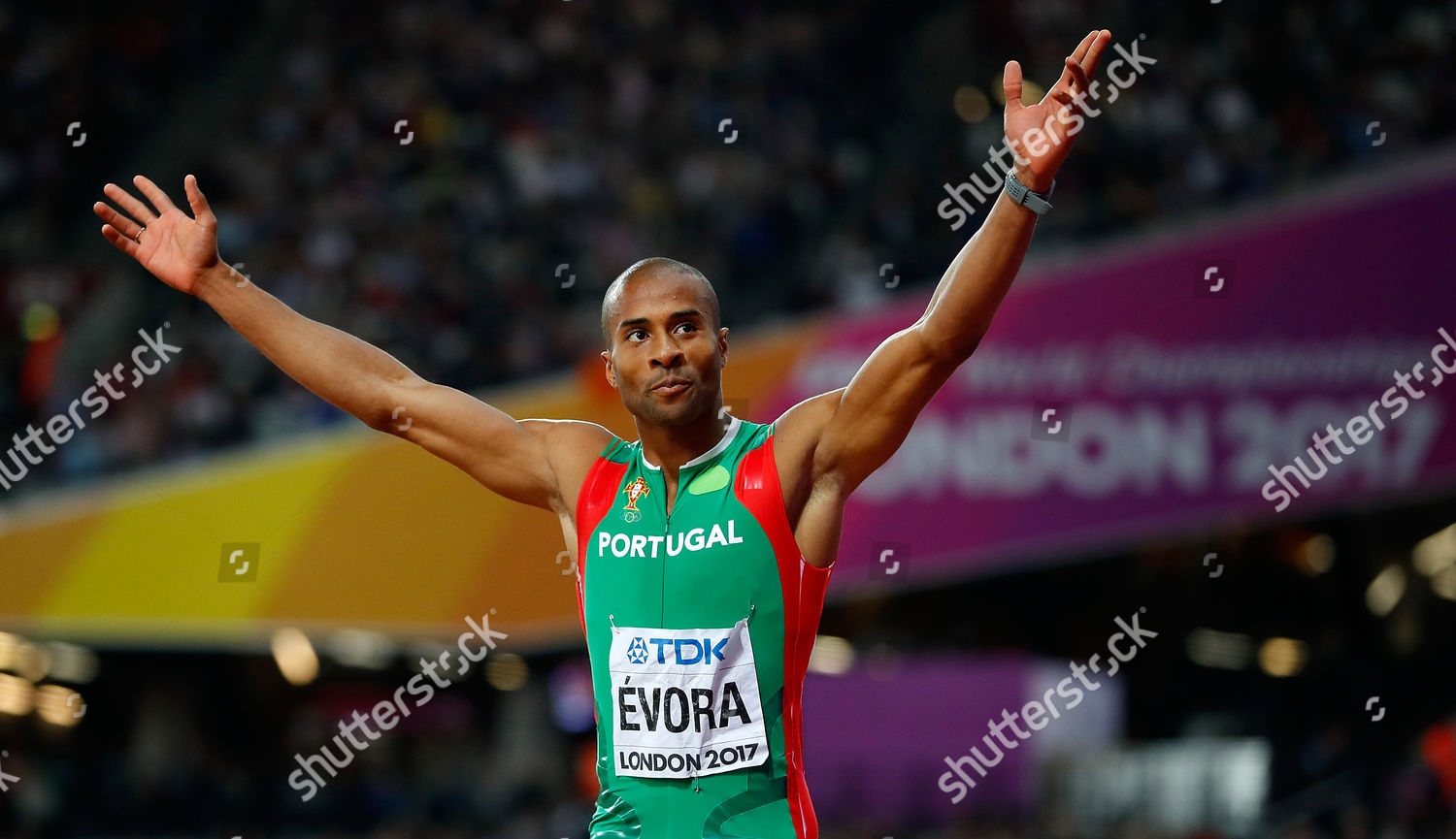 Nelson Evora Portugal Reacts During Mens Editorial Stock Photo - Stock Image | Shutterstock