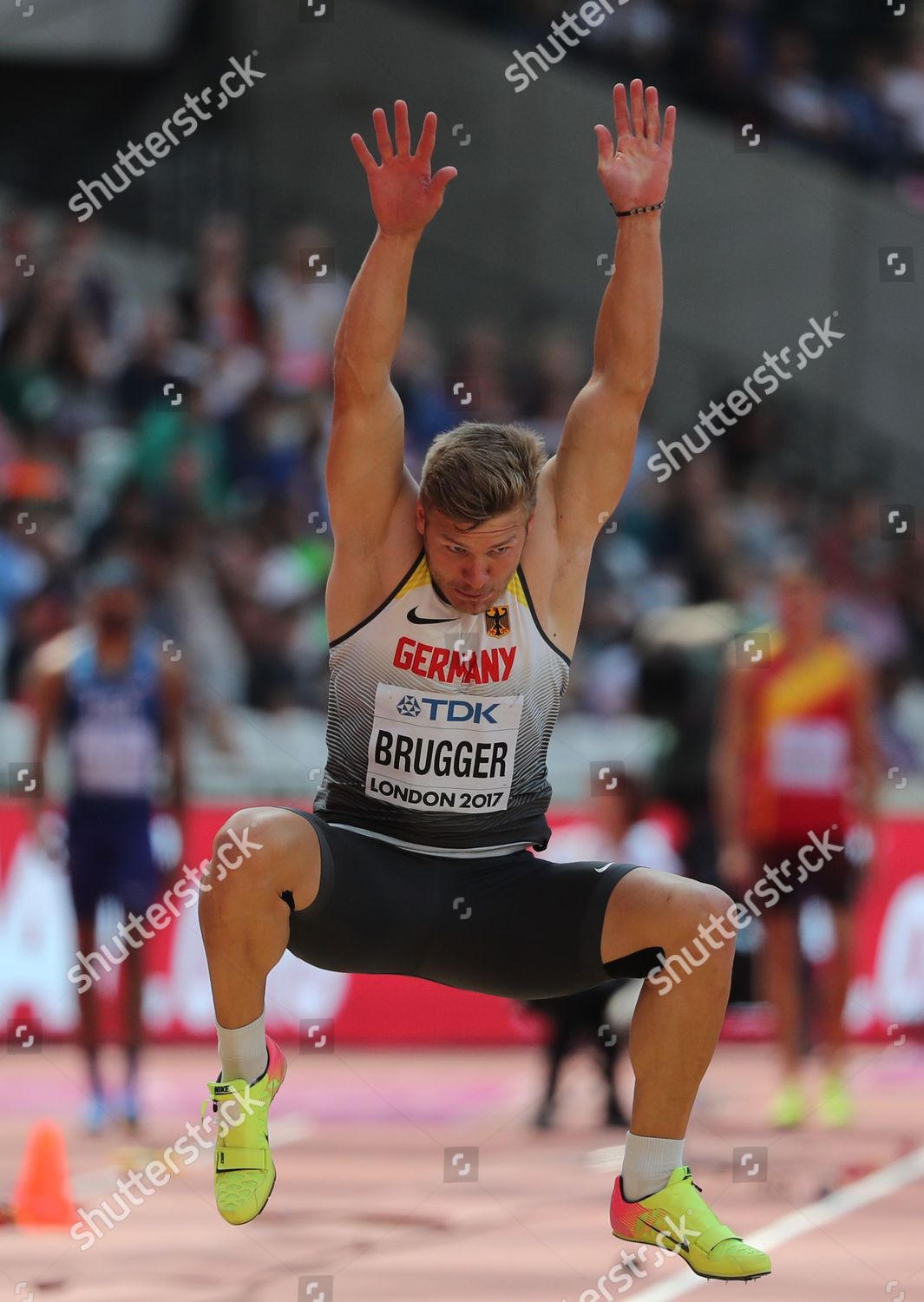 Mathias Brugger Germany Competes Long Jump Editorial Stock Photo ...