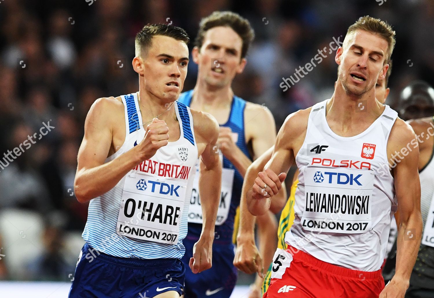 Marcin Lewandowski Chris Ohare Editorial Stock Photo - Stock Image ...