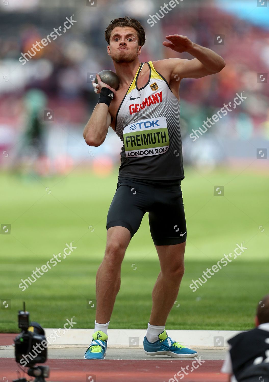 Rico Freimuth Germany During Decathlon Mens Editorial Stock Photo ...
