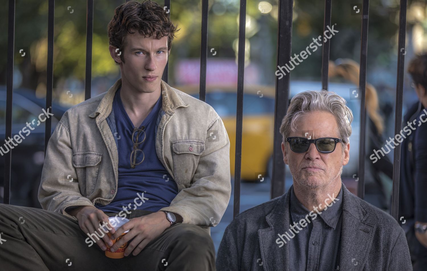 Callum Turner Jeff Bridges Editorial Stock Photo - Stock Image ...