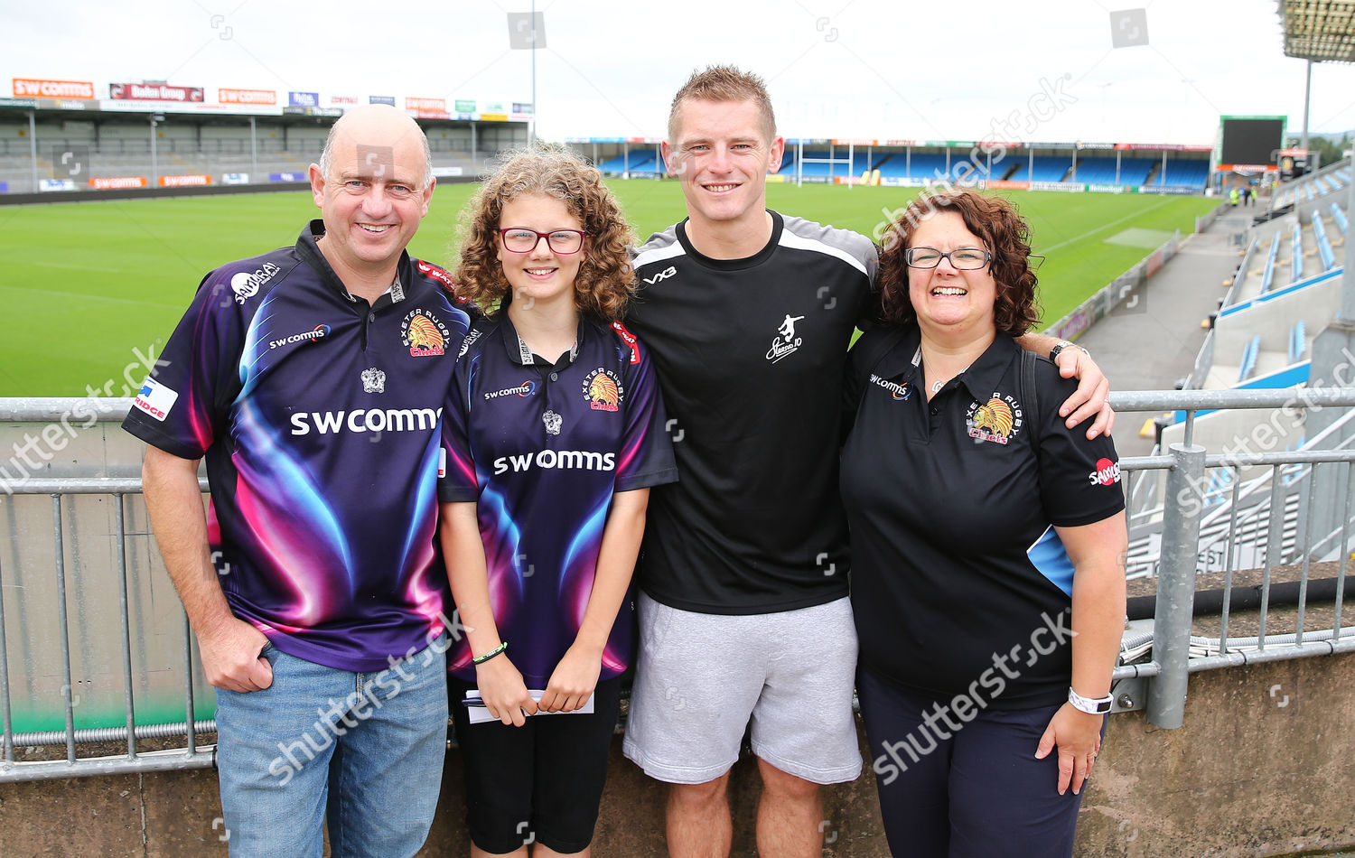 Gareth Stevenson Poses His Fans Ahead Editorial Stock Photo - Stock ...