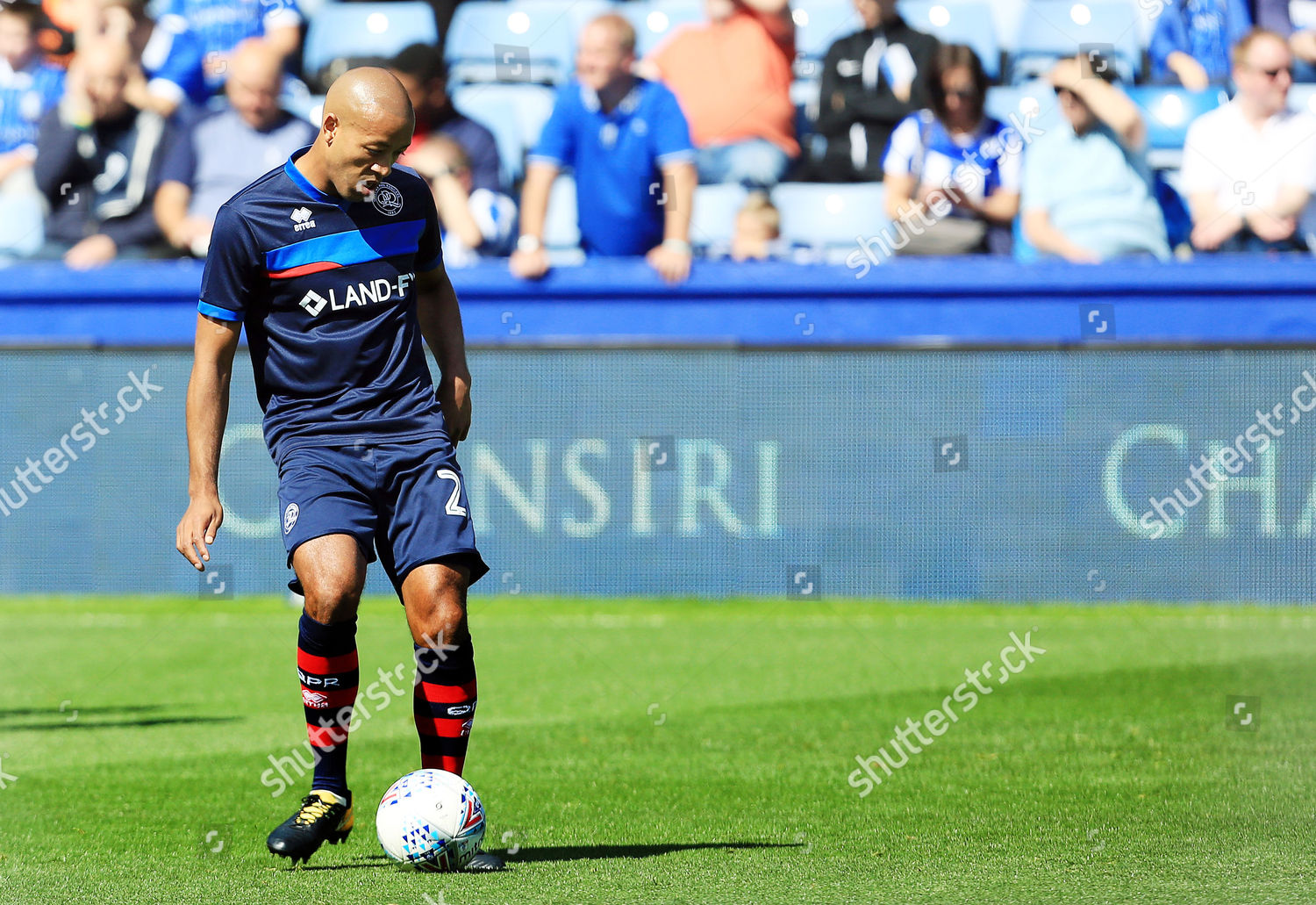 Alex Baptiste Qpr Warms Ahead Game Editorial Stock Photo - Stock Image ...