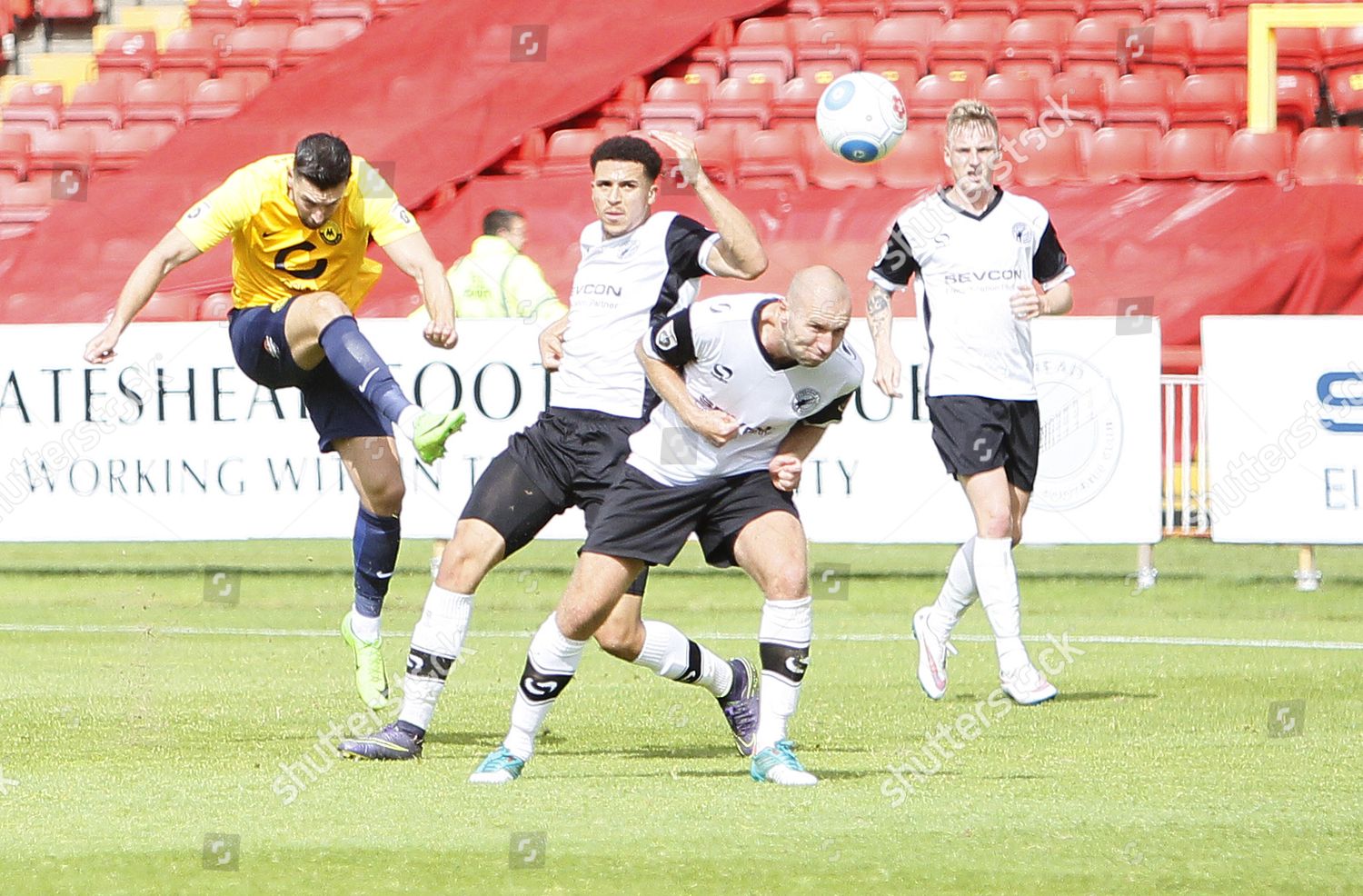 Torquay United Player Andy Haworth Shoots Editorial Stock Photo - Stock ...