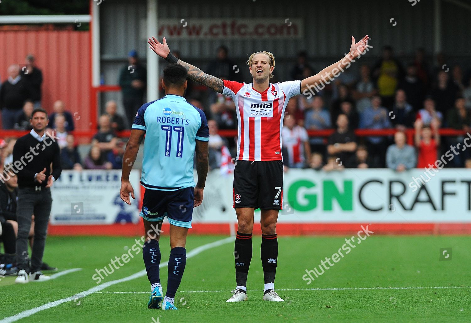 Harry Pell Cheltenham Town Shows His Editorial Stock Photo - Stock ...