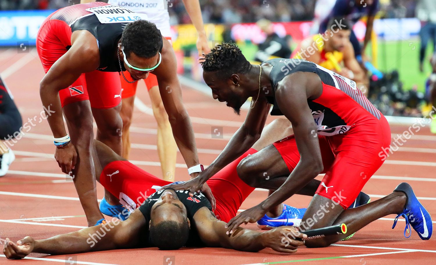 Lalonde Gordon Jarrin Solomon Jereem Richards Editorial Stock Photo ...