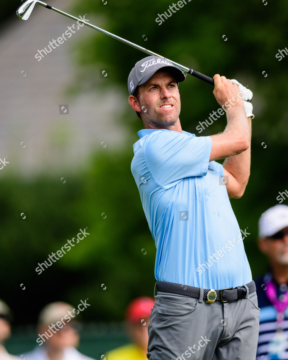 Golfer Webb Simpson During Pga Championship Editorial Stock Photo ...