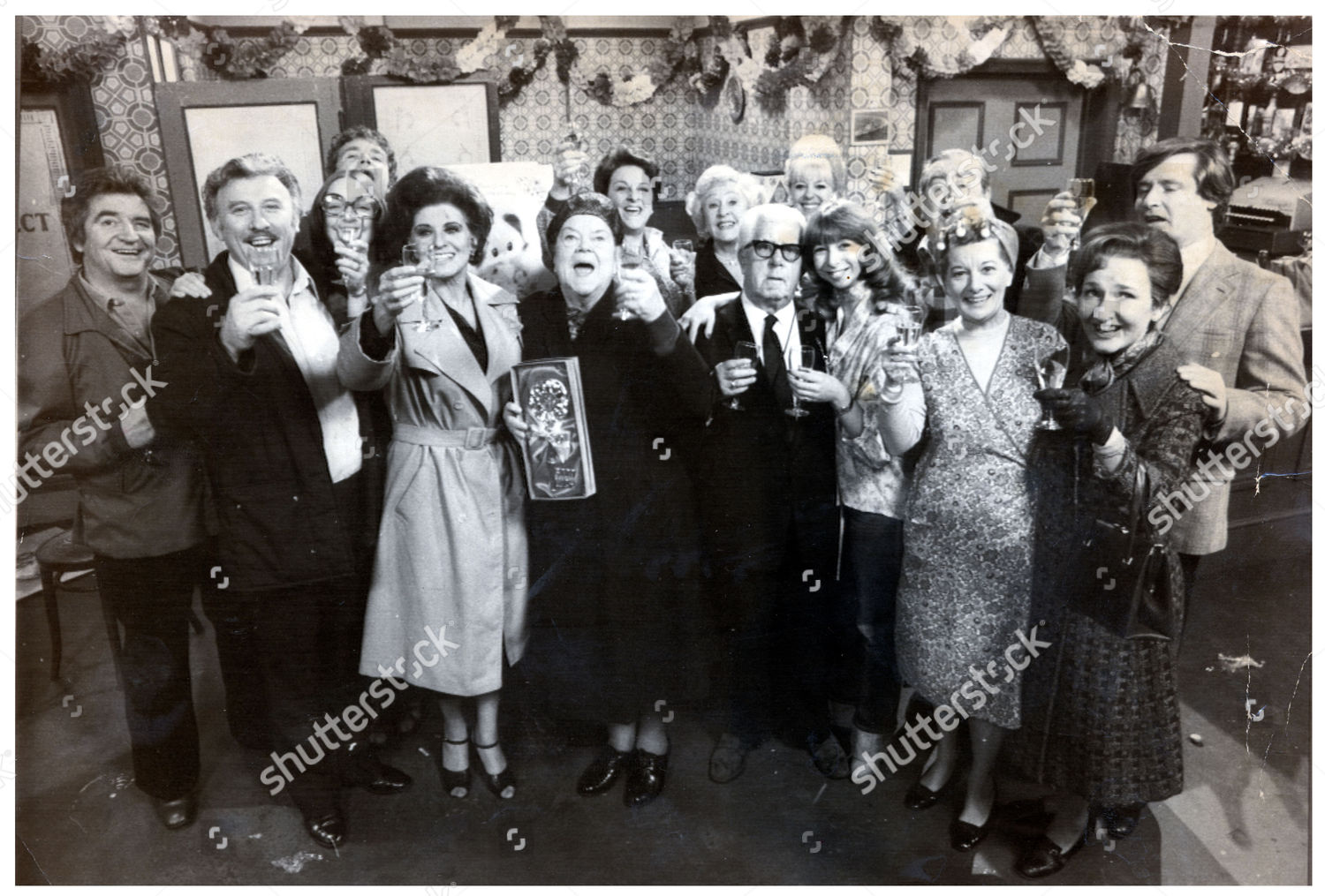 Television Programme Coronation Street 1978 Cast Editorial Stock Photo ...