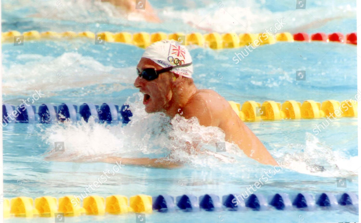 Nick Gillingham Swimmer Nick Gillingham Threw Editorial Stock Photo ...