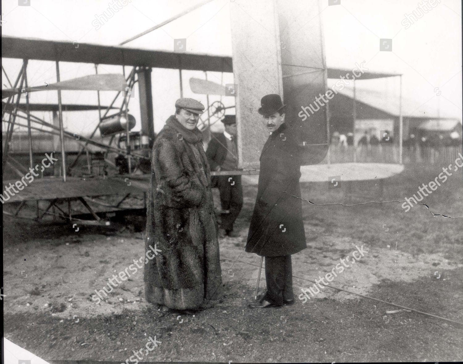 Alfred Harmsworth Lord Northcliffe Orville Wright Editorial Stock Photo ...