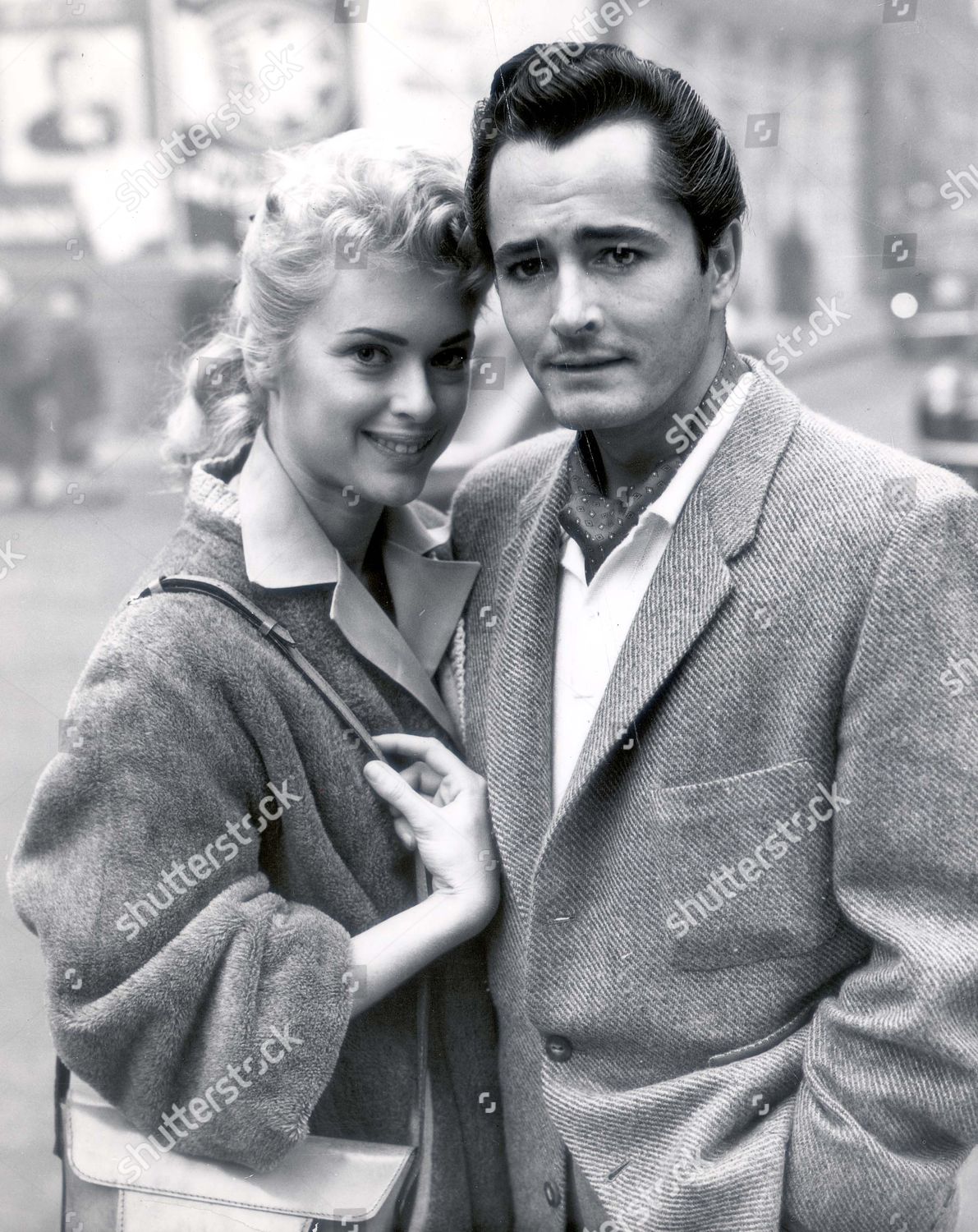 John Derek Actor Milly Vitale Actress Editorial Stock Photo - Stock ...