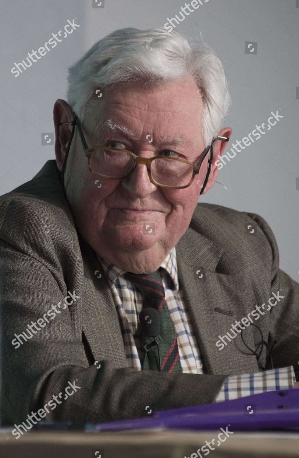 Field Marshall Lord Edwin Bramall Describes Editorial Stock Photo ...