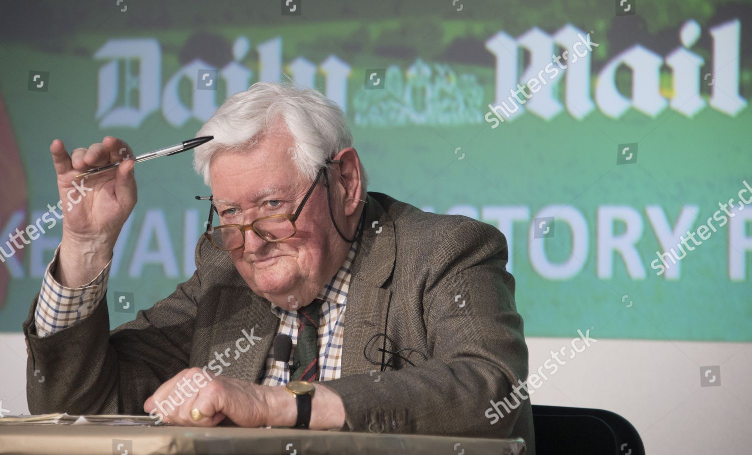 Field Marshall Lord Edwin Bramall Describes Editorial Stock Photo ...