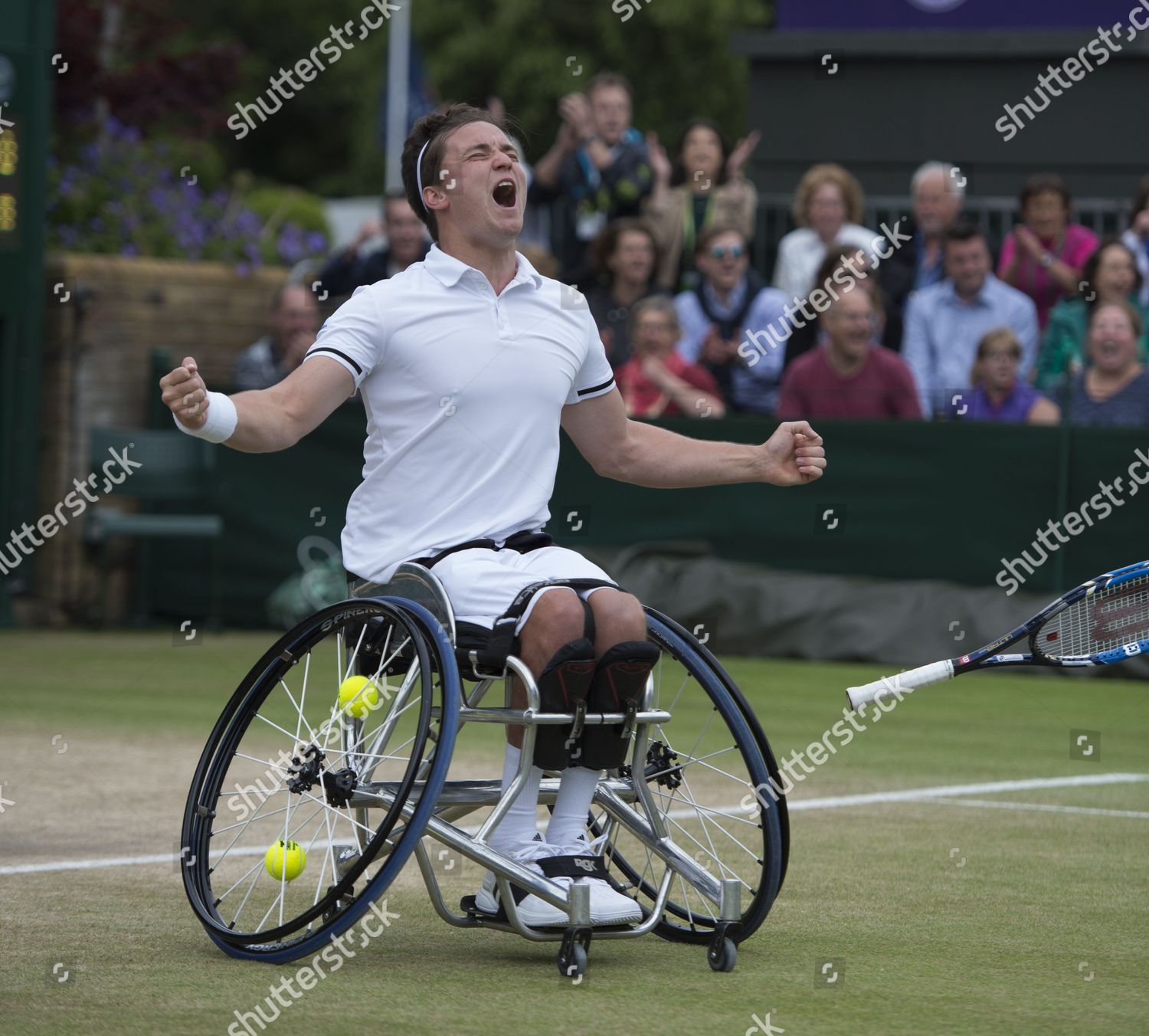 Gordon Reid Wimbledon 2016 Tennis Championships Editorial Stock Photo ...