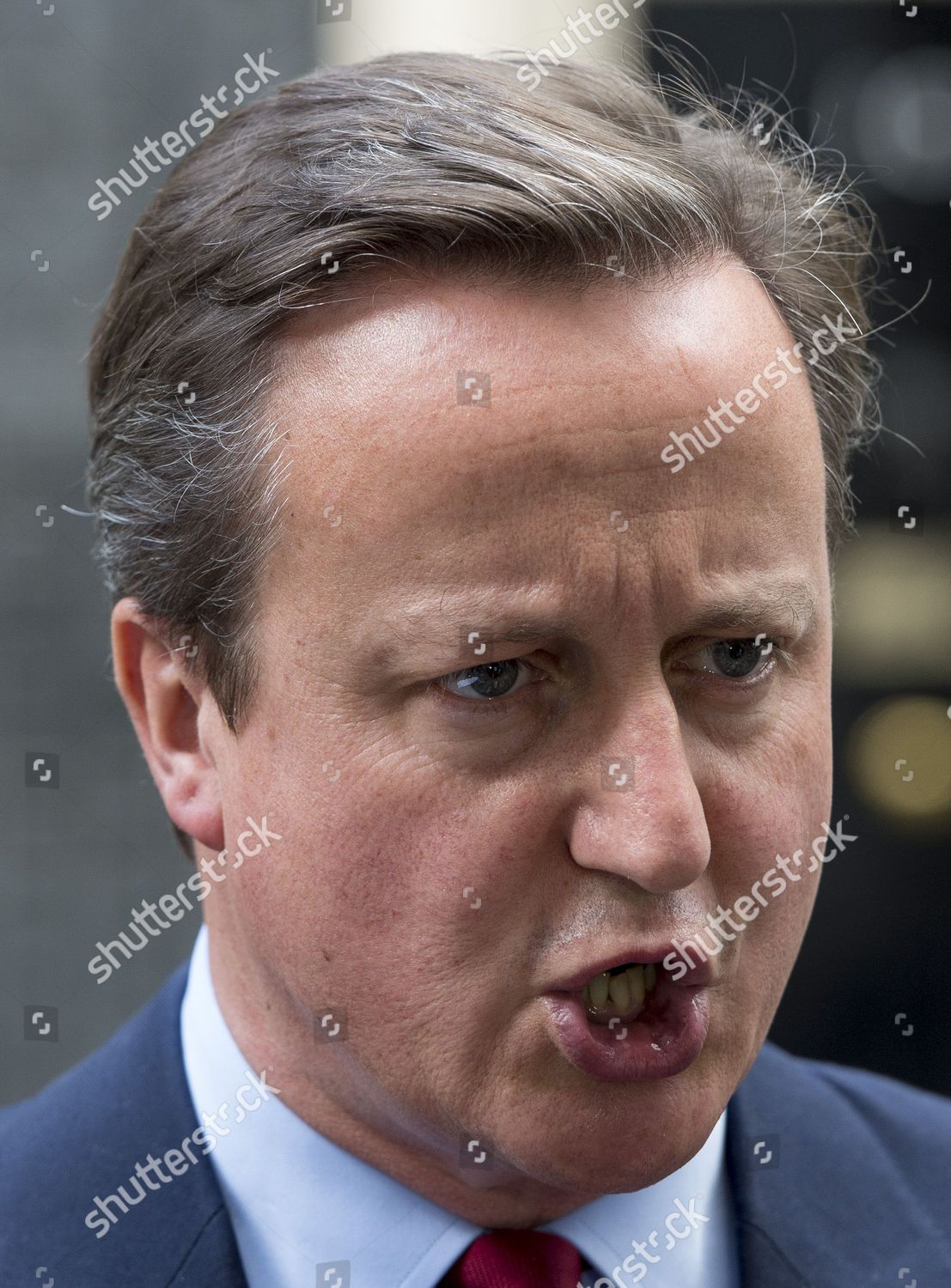 Prime Minister David Cameron Downing Street Editorial Stock Photo ...