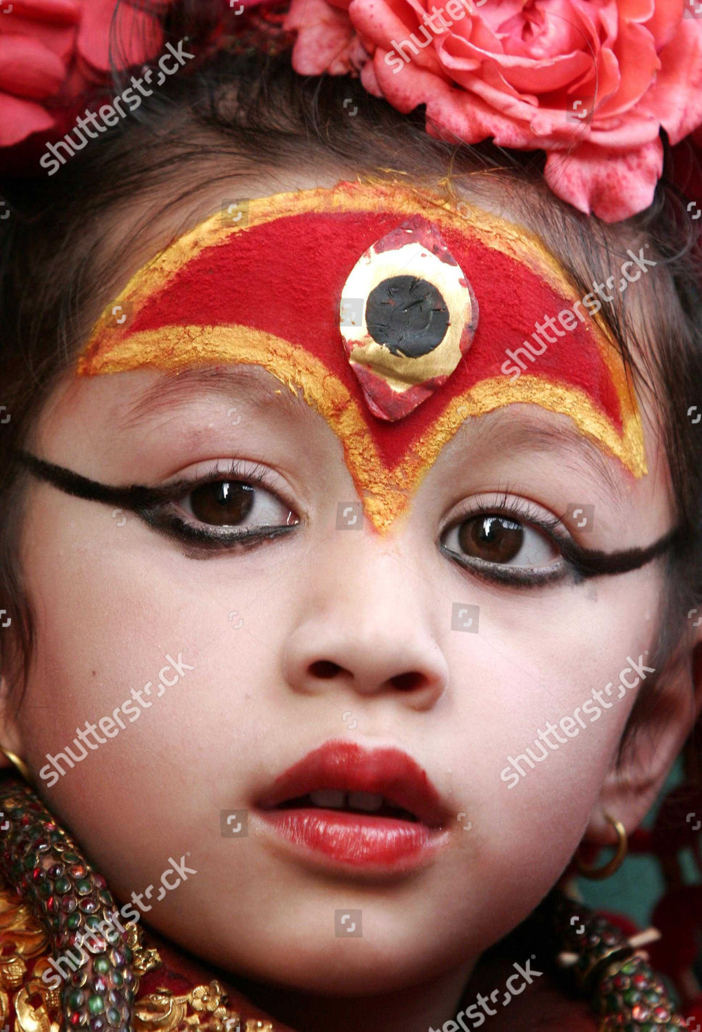 Matina Shakya Seto Machhendranath Chariot Festival Editorial Stock ...