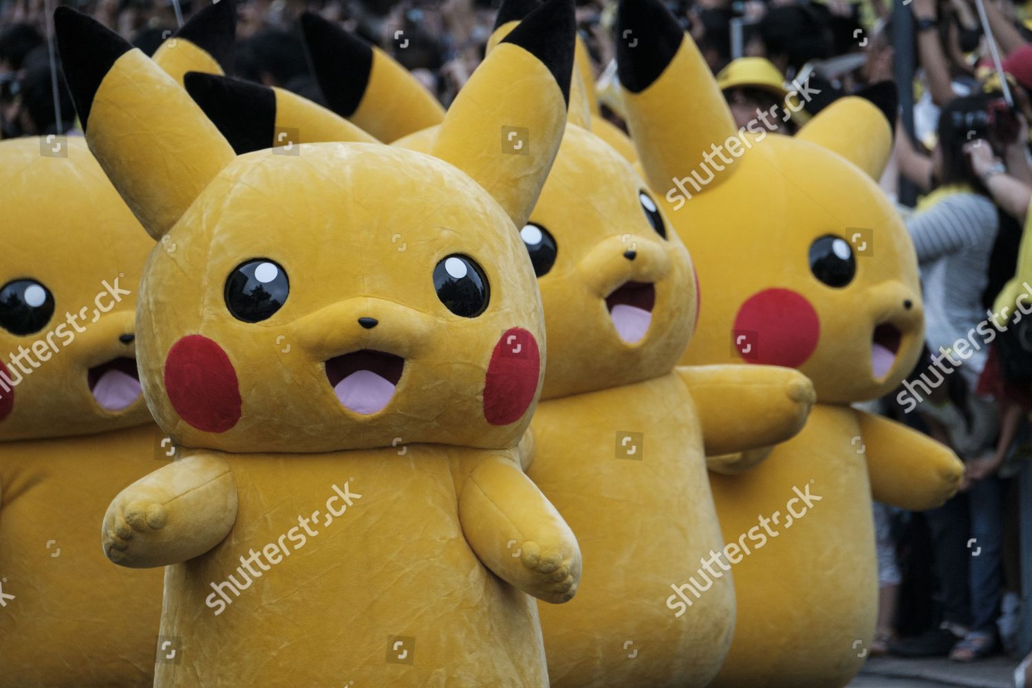 Pikachu Characters March During Pikachu Carnival Editorial Stock Photo ...