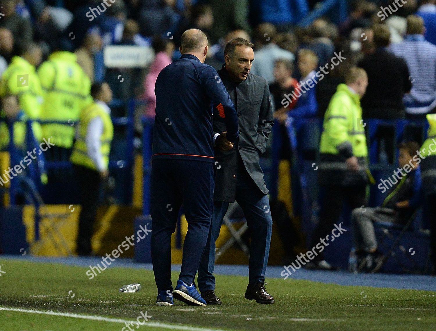 Simon Grayson Manager Sunderland Carlos Carvalhal Editorial Stock Photo ...