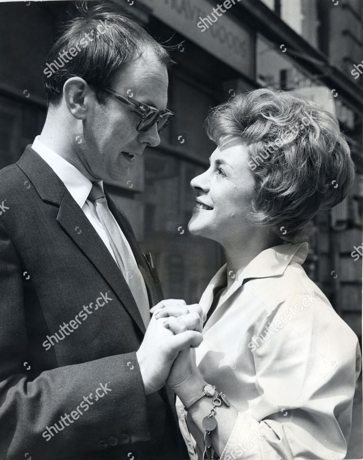Actor Garfield Morgan Actress Dilys Laye Editorial Stock Photo - Stock ...