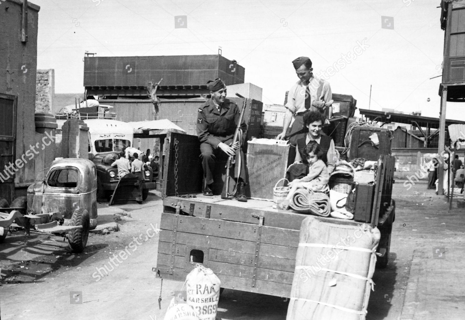 British Forces Suez Canal Zone Town Editorial Stock Photo - Stock Image ...