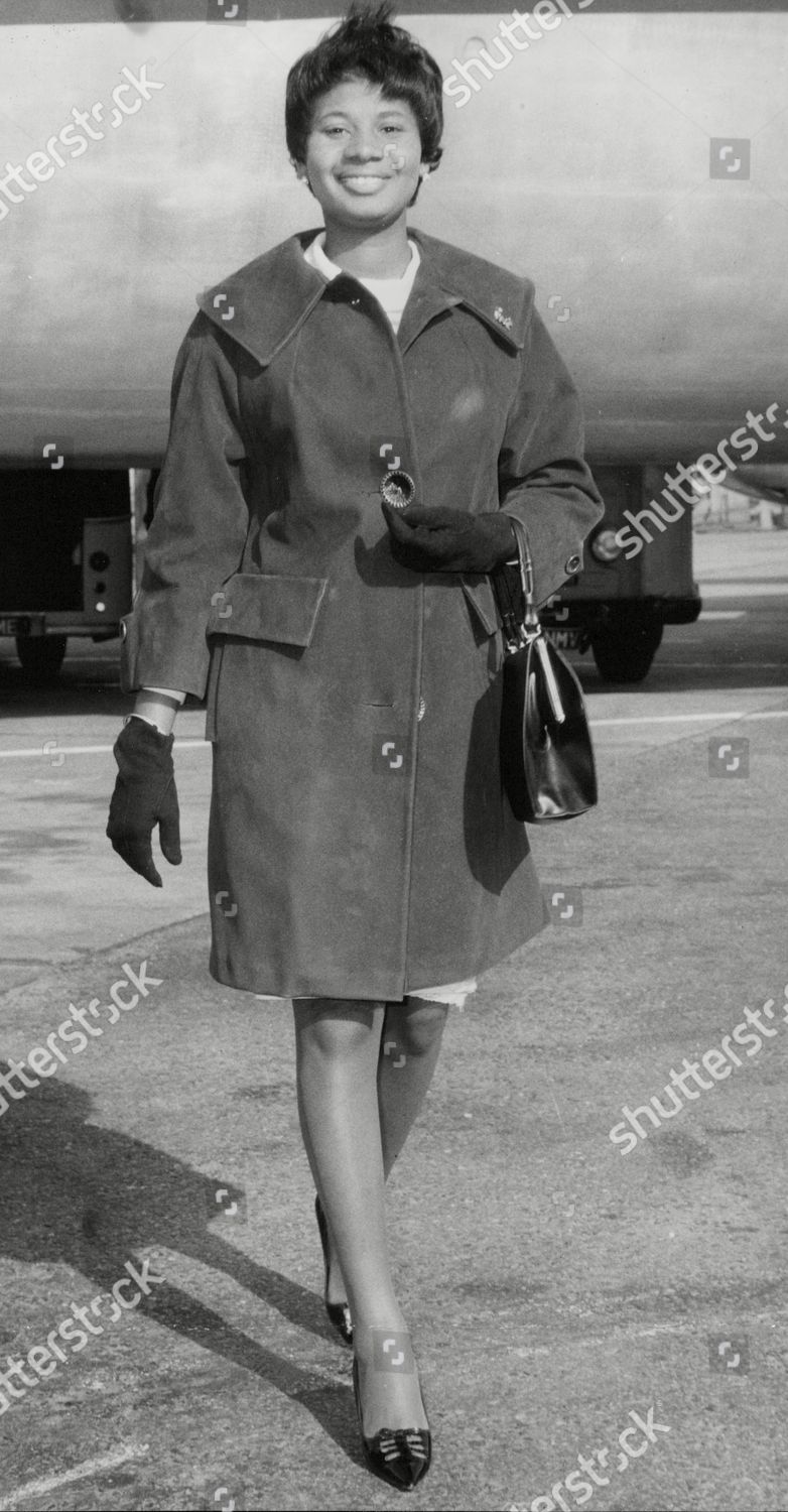Hyacinth Barrow Carnival Queen Antigua Arriving Editorial Stock Photo ...