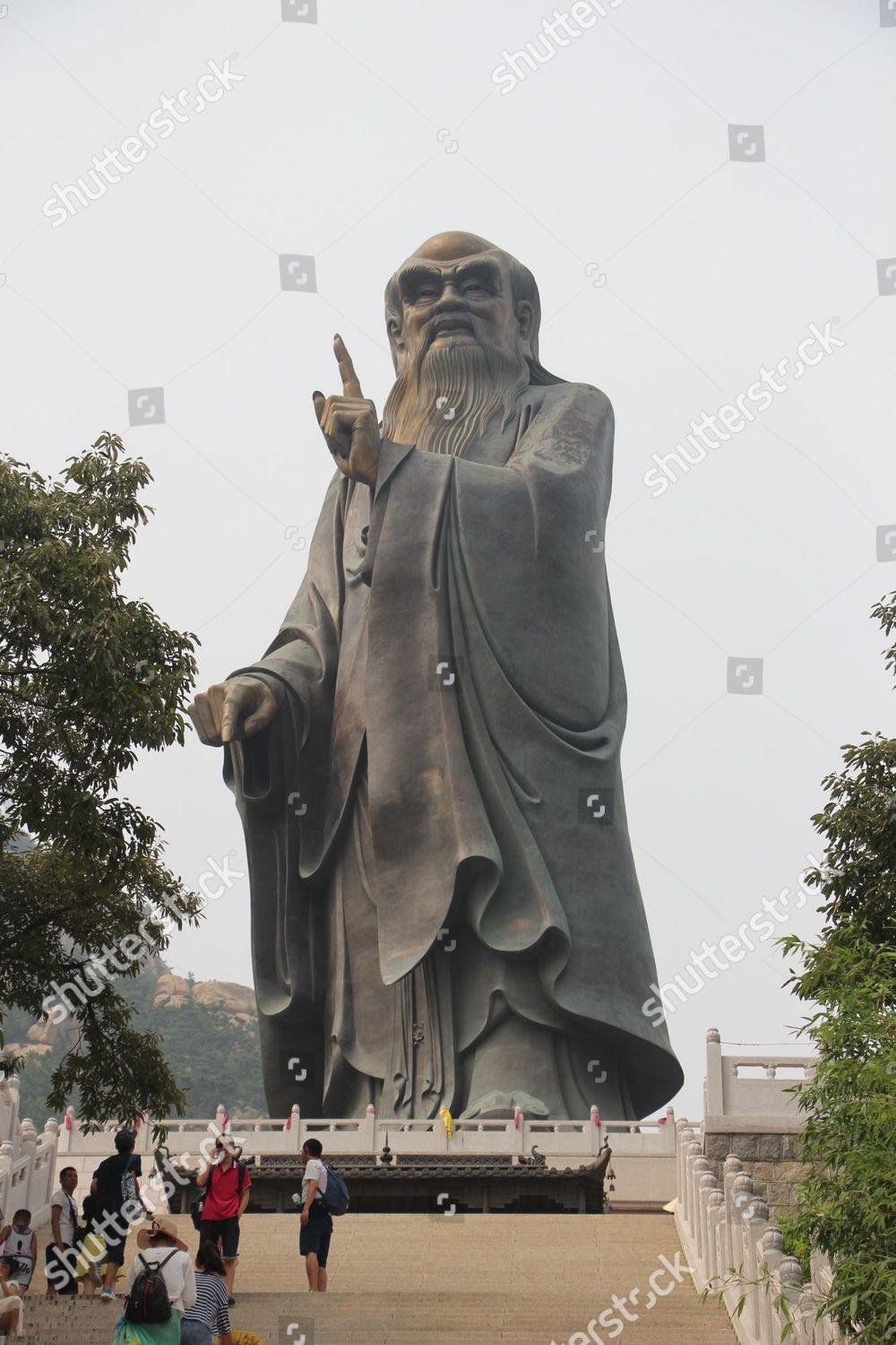 50metertall Worlds Largest Laozi Statue Can Editorial Stock Photo ...