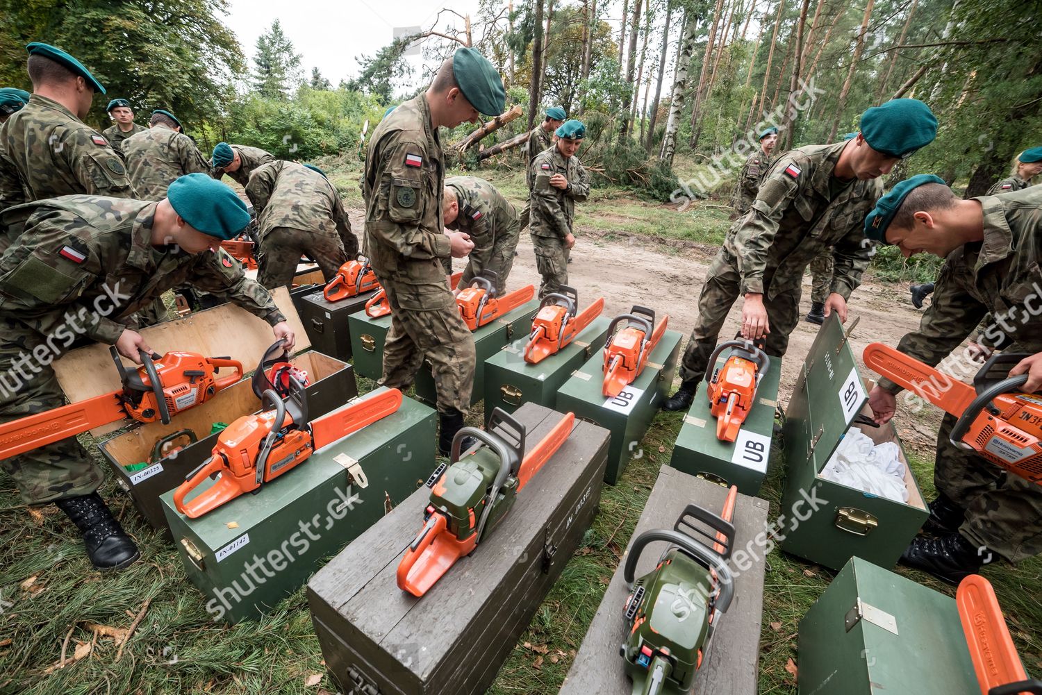 Group 33 Soldiers 2nd Engineer Regiment Editorial Stock Photo - Stock ...