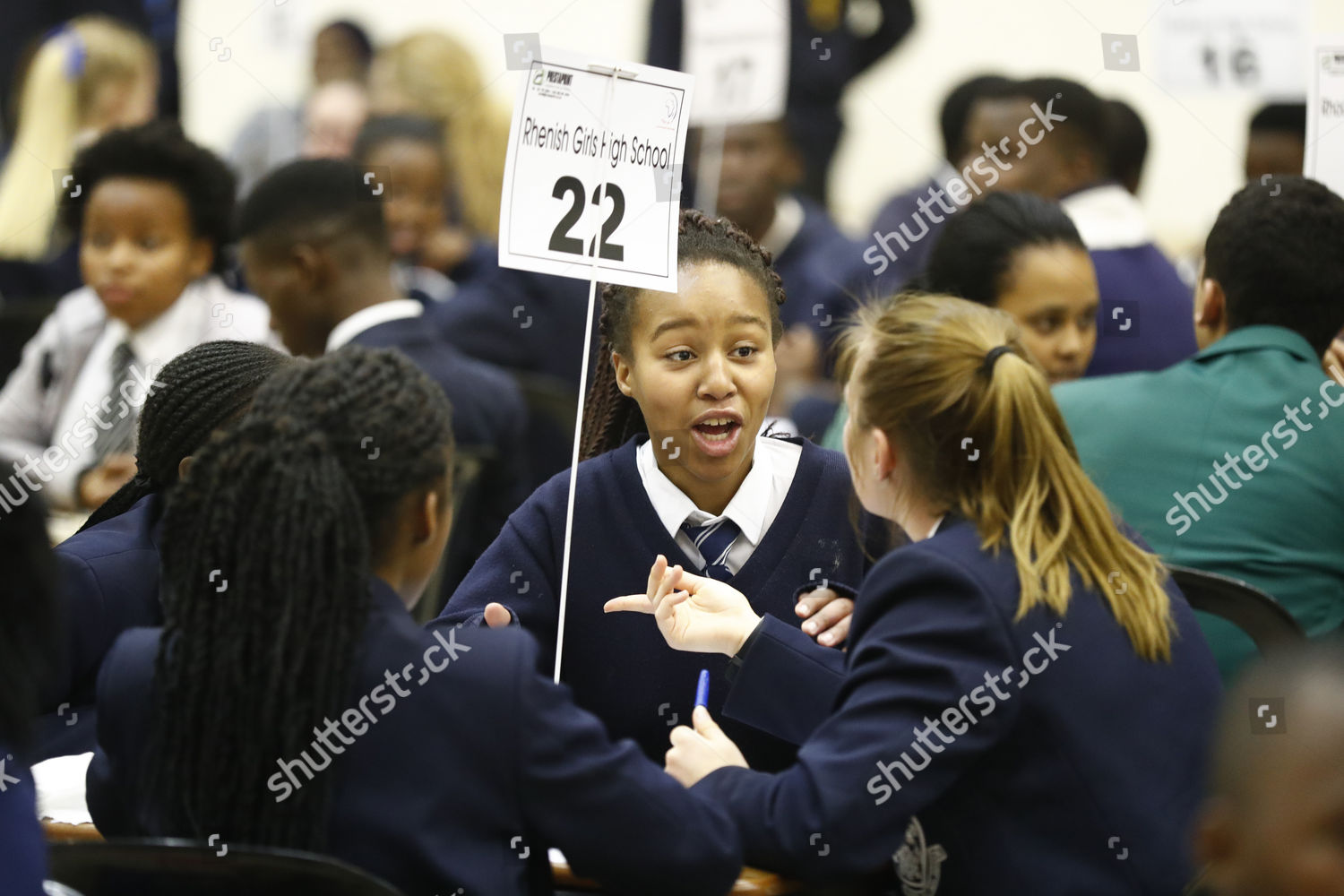 Learners Rhenish Girls High School React Editorial Stock Photo - Stock ...