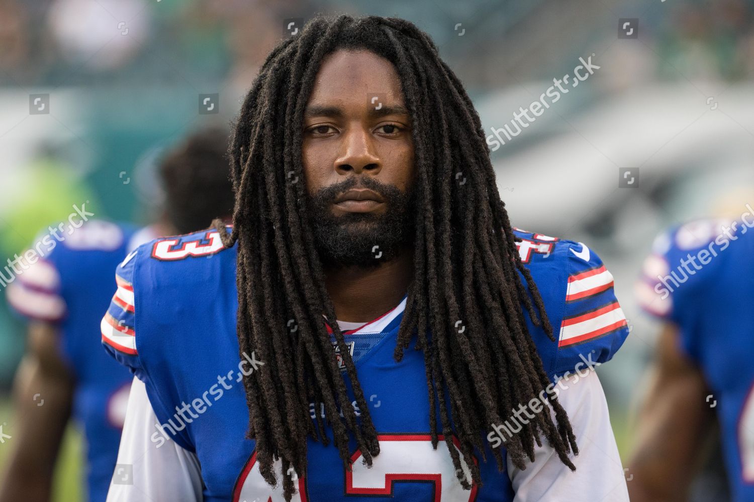 Buffalo Bills Safety Joe Powell 43 Editorial Stock Photo - Stock Image ...